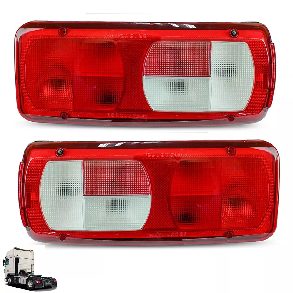 2x Rear Lights Left + Right for DAF 106 XF CF 105 Taillights E Marked