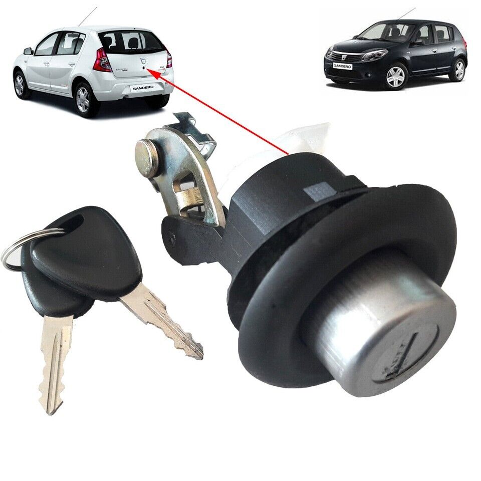 Dacia Logan Sandero Duster Rear Door Boot Lock Barrel Tailgate Trunk