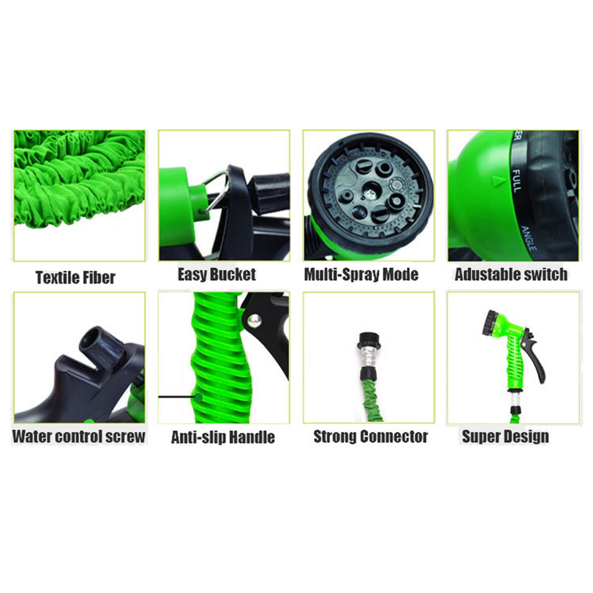 Magic Flexible Garden Hose Expandable Watering Telescopic Pipe with Sp
